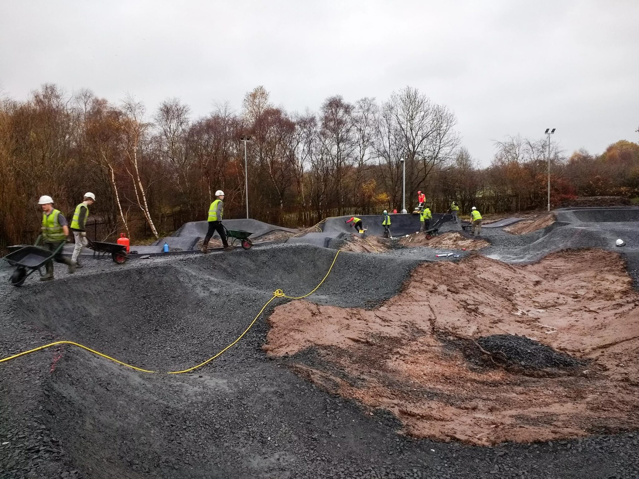 Wishawhill Wood Pump Track - Green Action Trust